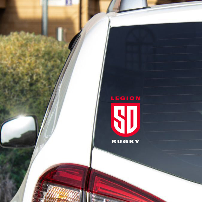 SD Legion Car Window Decal Sticker – San Diego Legion Rugby Shop