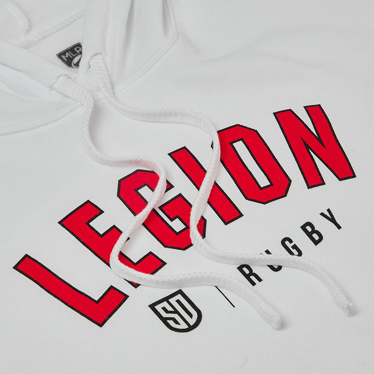 SD Legion Essential Women's Cropped White Hoodie – San Diego Legion ...